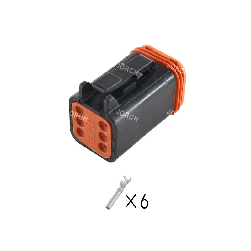 6Pin Female Electrical Wire Connector High Quality Waterproof Deutsch ...