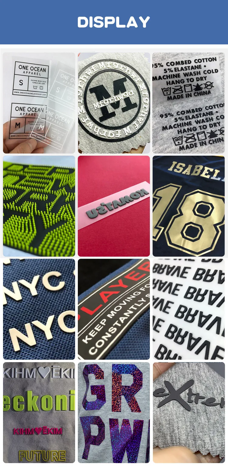 Custom Reflective Label Heat Transfer Sticker For Clothes - Buy ...