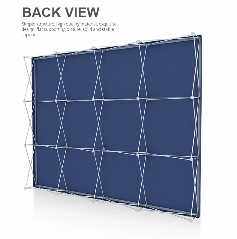 Modular Aluminum Mesh Collapsible Exhibition Stand Trade Show Display ...