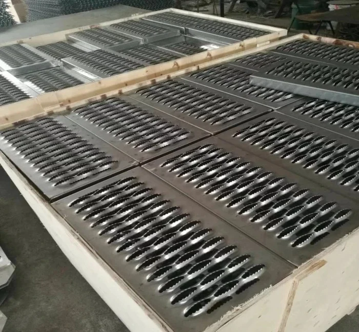 Safety Grating Walkway Channels Galvanized Walking Steel Grating Hot ...