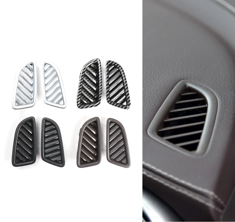 Car Dashboard Console Ac Vent Grille Air Conditioning Vents Trim Covers ...
