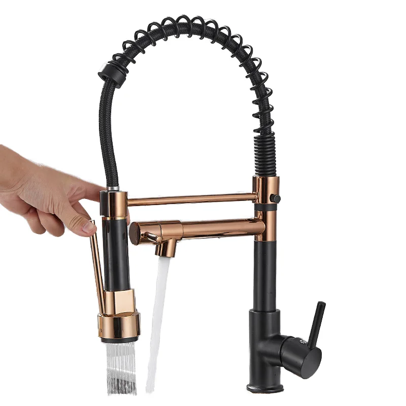 Contemporary Kitchen Faucet - Single Handle, Stainless Steel