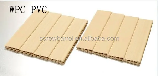 Pvc Upvc Pipe Profile Plastic Extruded Conical Twin Screw Barrel ...