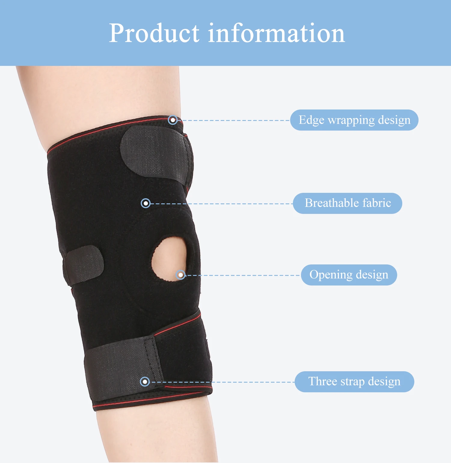 Lateral Patellar Stabilizer with Knee Joint Support Belt Dislocation ...