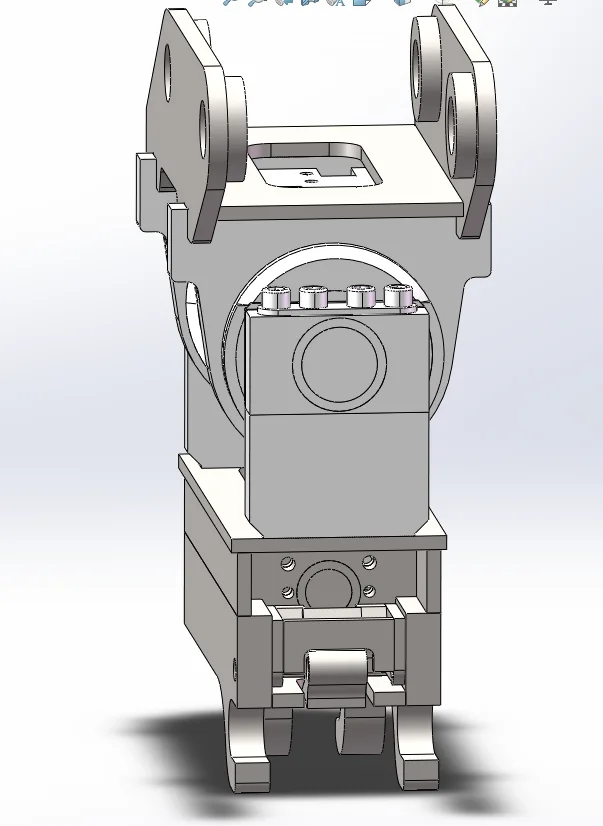 Rotating Tilt Hitch - Versatile Quick Hitch for 1-10 Ton Excavators