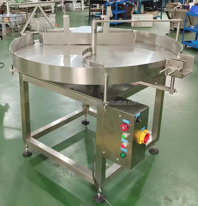 Turntable Counting Line Bottle Collection Table - Buy Turntable Round ...