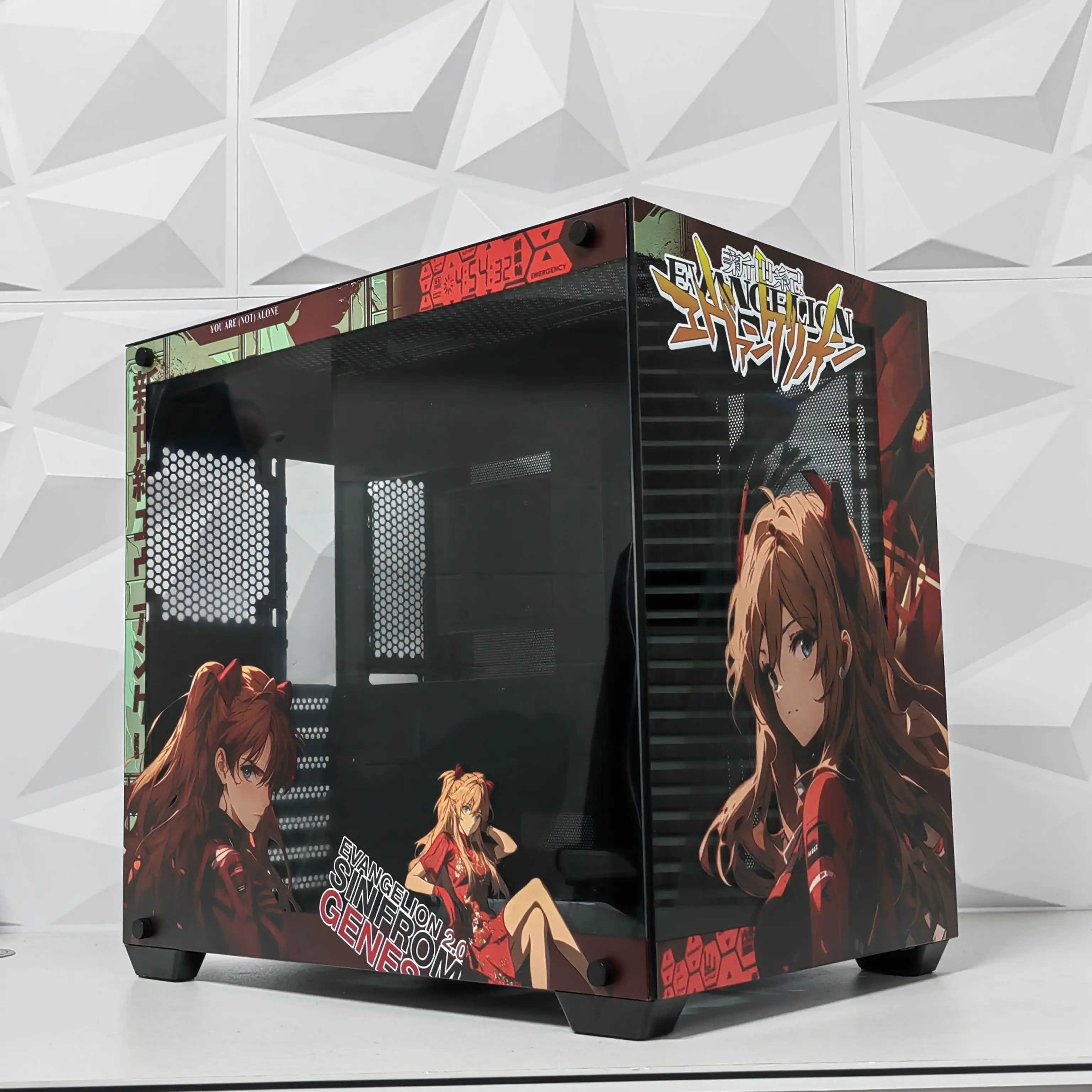 Evangelion Asuka Unit-01 DIY Ayanami Rei Cartoon Case