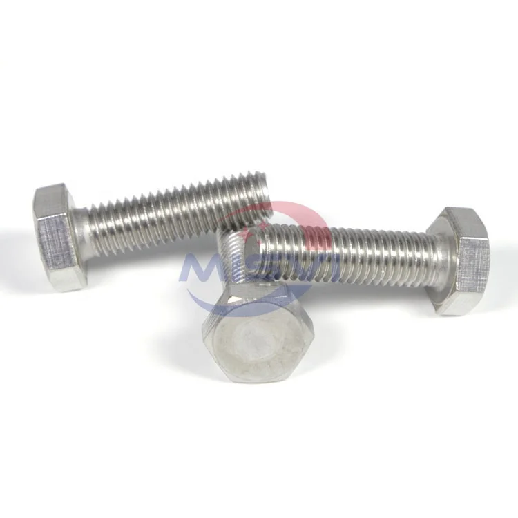 High Strength Steel Stainless Steel M10 M12 Din933 Din931 Hex Allen Bolts - Buy Din933 Hex Bolt ...