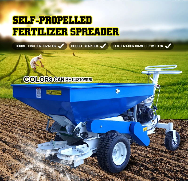 2025 New Machine Best Fertilizer Spreader - Adjustable Spread Rate