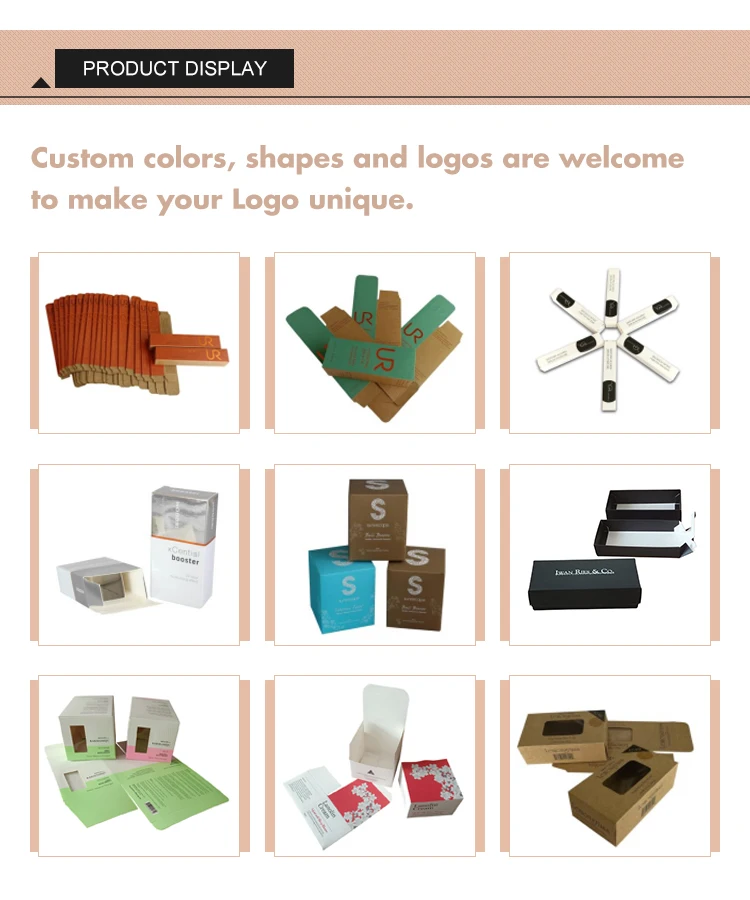 Factory Price Recycled Cardboard Lid and Base Texture Paper Carton Box ...