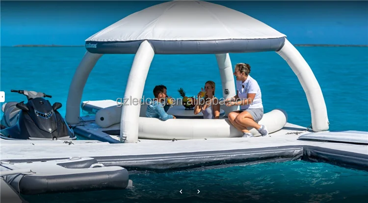 Commercial Inflatable Floating Dock Platform for Summer Fun