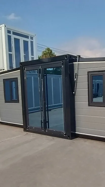 Modular Prefab Glass House Modular Home 20ft By Container Shop Store ...