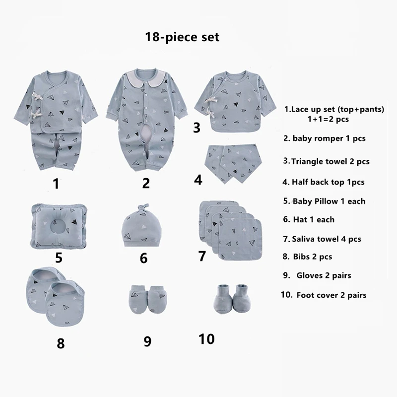 Baby Autumn Newborn Romper Set Boy Babi Floral Pajama Gift Organic ...