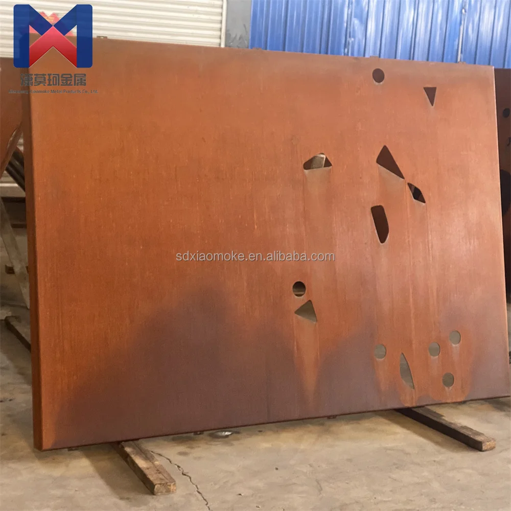 Corten Steel Facade Curtain Wall Exterior Wall Cladding Designs Rust ...