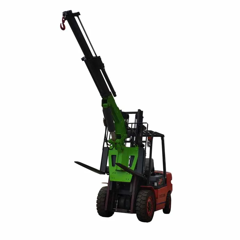 Fly Hydraulic Compact Boom Crane For Forklift - Buy Lifting Forklift ...