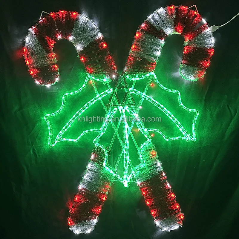 2d Letter Motif Led Modeling Light Length 1.5m Width 0.53cm Christmas ...