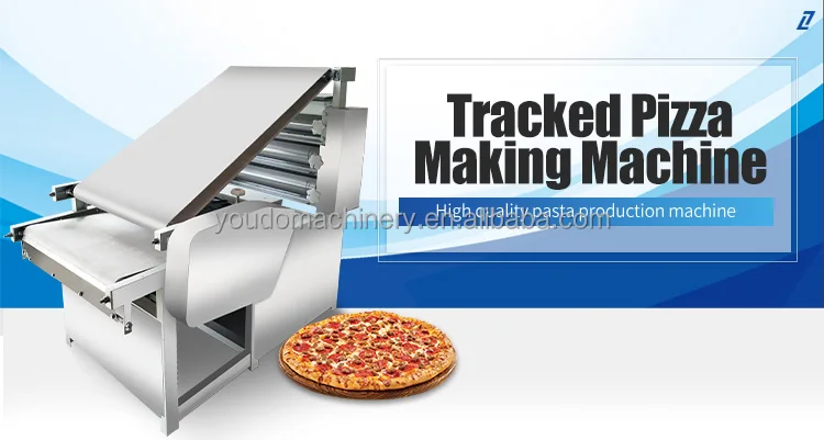 Pizza Crust Maker Automatic Flour Tortilla Machine Pizza Base Making ...