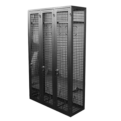 Custom Made Metal Ski Locker Iron Wire Mesh Lockers With Stainless ...