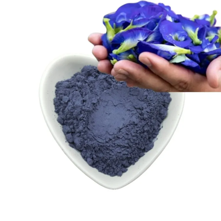 Wholesale Organic Food Grade 450 Mesh Blue Butterfly Pea Flower Tea ...