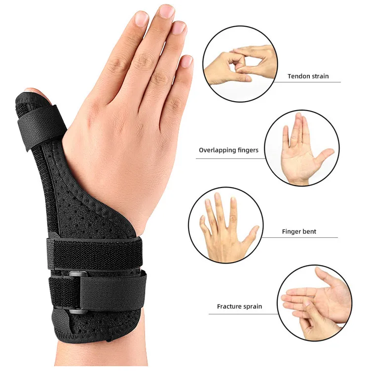 Soft Hand Splint - Comfortable Finger Braces for Support