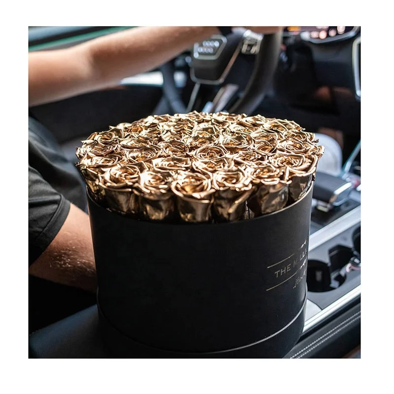 Rosas Naturales Preservadas Konservierte Rosen Preserved Rose Gold Rose ...