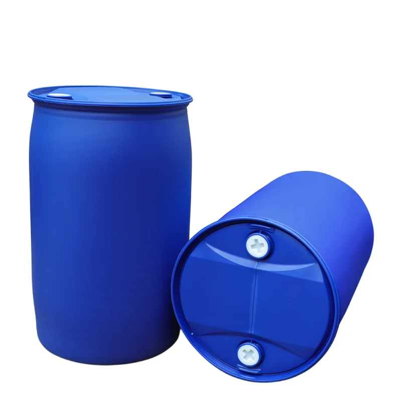 200 Liter Plastic Drums - Durable, Food Grade, and Versatile