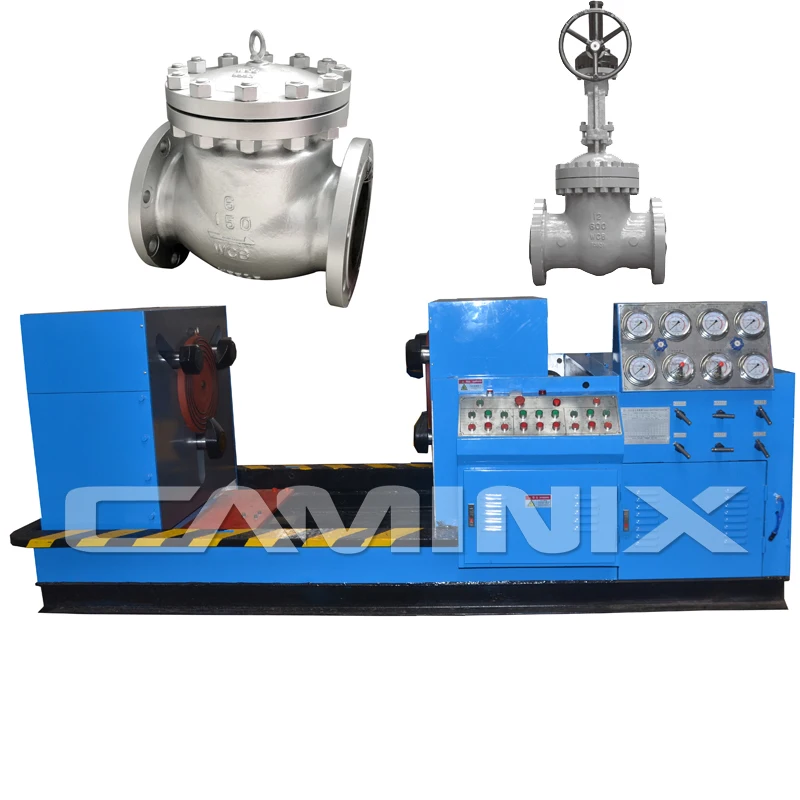 API6D API598 High Pressure Testing Equipments for Wedge Gate Valve