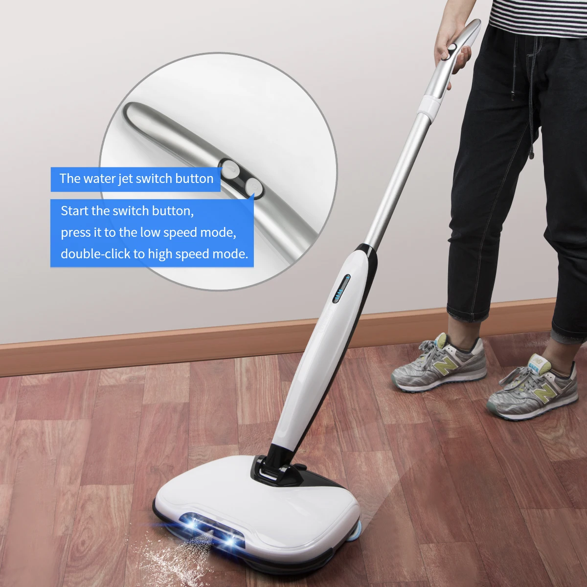 Best Smart Mop - Self Cleaning Electric Mops for Wood Floors