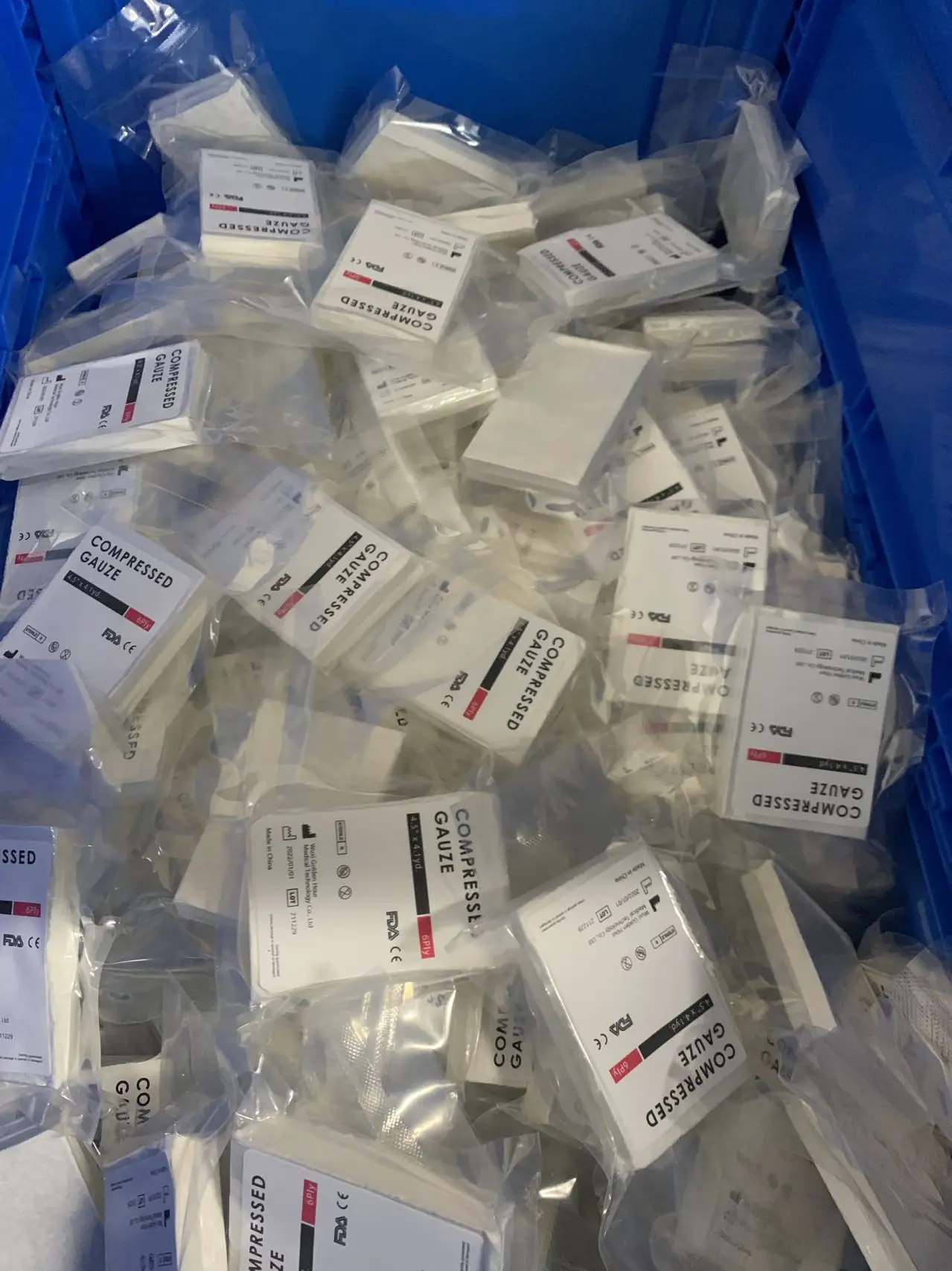 Trauma Wound Mini Packing Medical Emergency Portable Z-fold Compressed ...