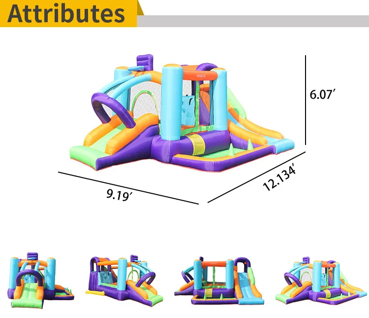 Wholesale Price Moon Combo Air Bounce Castle Inflatable Bounce House China