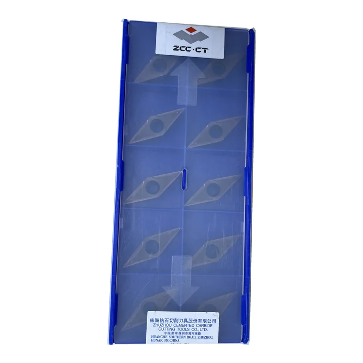 Vcmt160404-em Ybg205 Zcc Ct Carbide Cutting Tools Cnc Turning Inserts ...