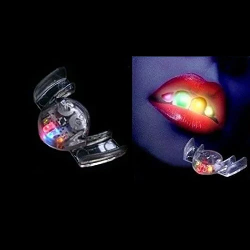 New Arrival Amazing Led Light Up Plastic Mouthpieces Teeth - Buy ...