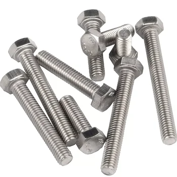 Stainless Steel Bolt And Nut M16 X 100 M10x125 316 Grade M38 M26 Perno Hexagonal M8x2 M32 Bolts ...