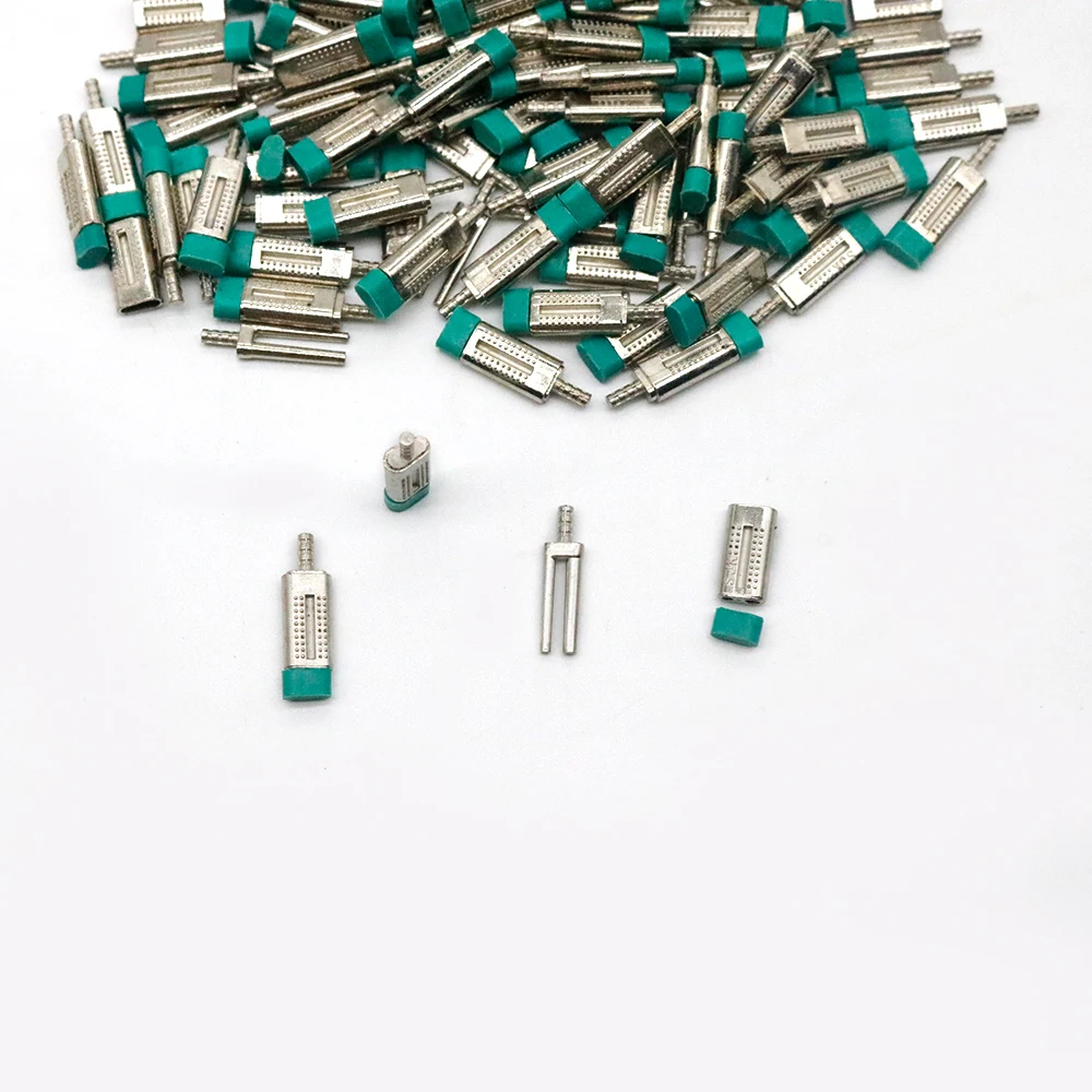 1000pcs/lot Dental Twin Pins Green - Quality & Customization