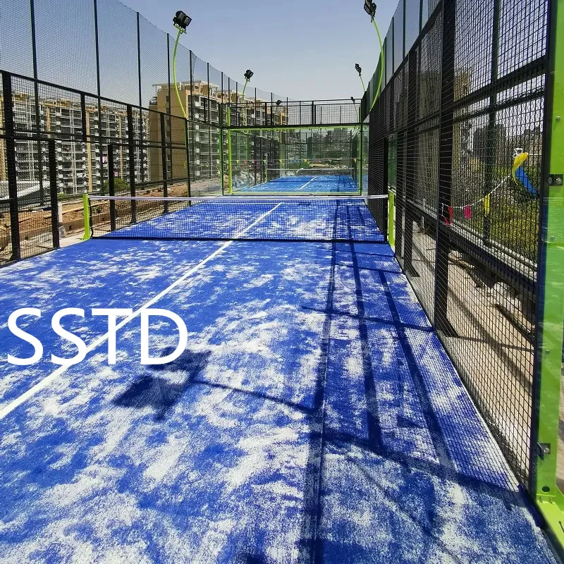Sstd Shengshi Paddle Tennis Court Sports Court Equipment Single Padol ...
