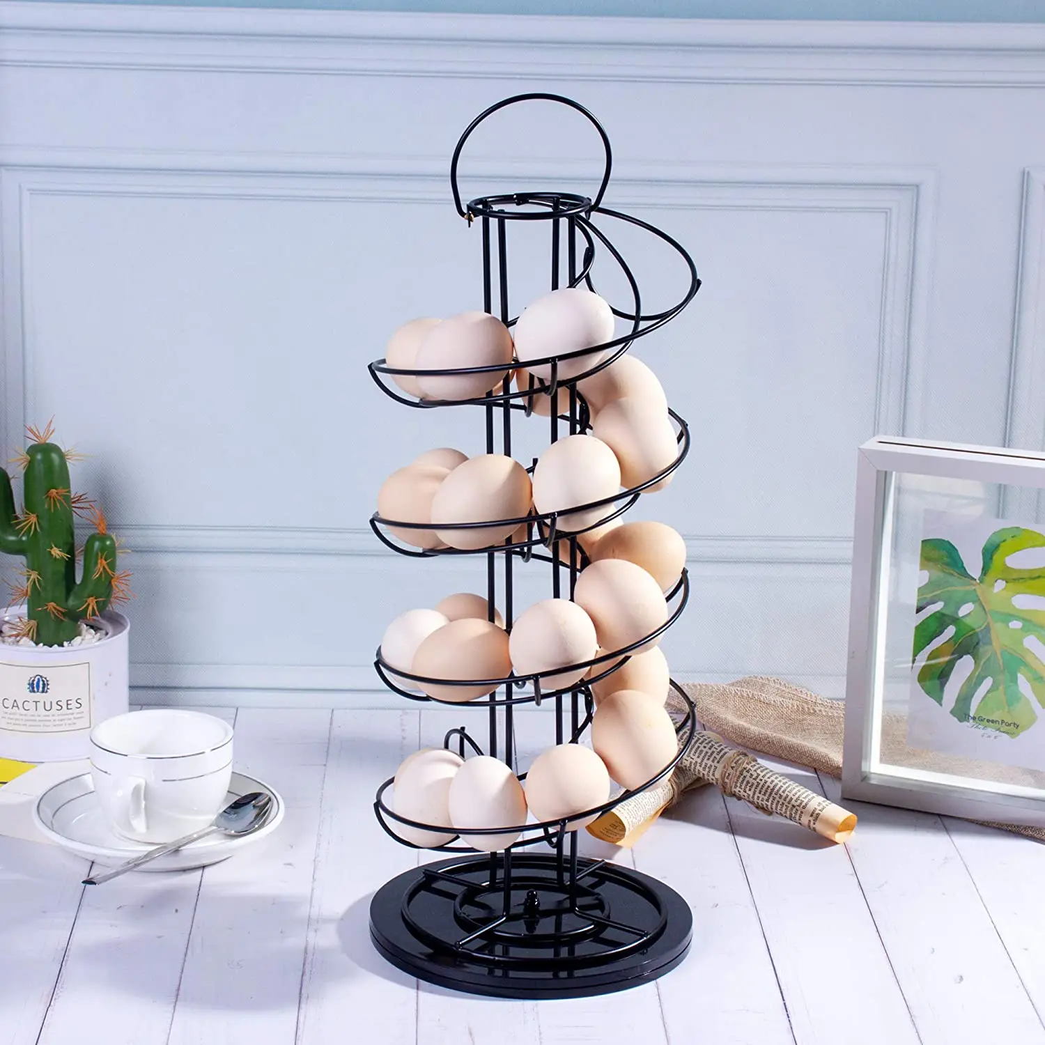 Mingtang Metal Wire Egg Skelter Spiral Design Metal Egg Skelter ...