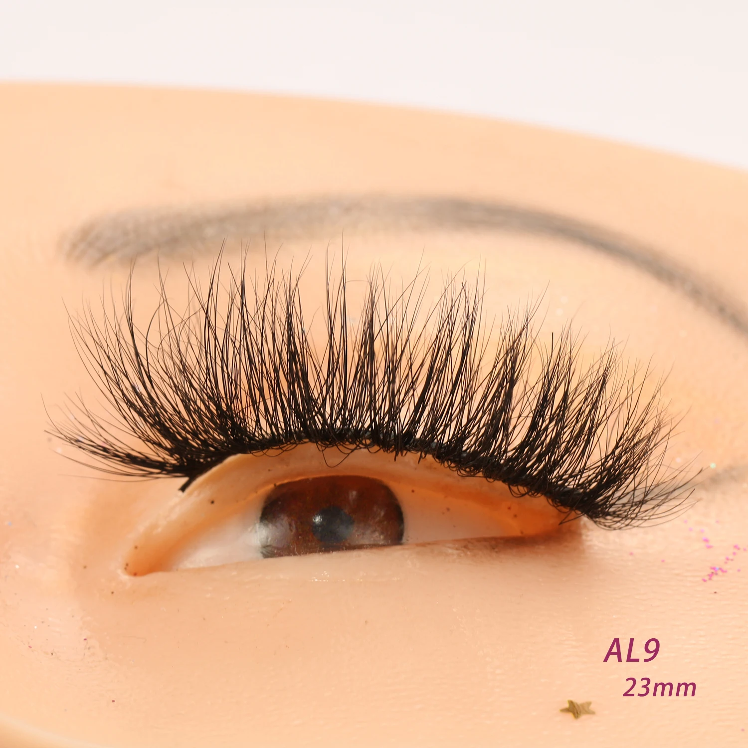 Russian Wispy Reusable Luxury Full Strip False Lashes Wholesale Custom ...