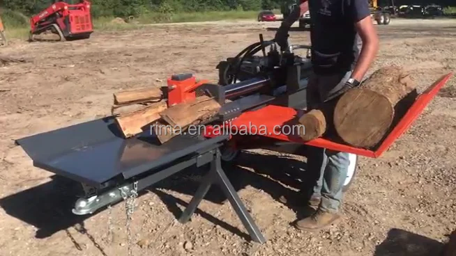 37ton/40ton Horizontal Hydraulic Wood Log Splitter with Lifter