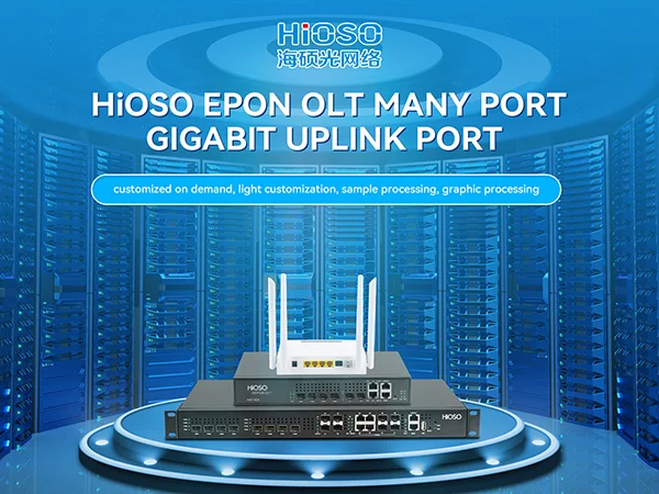 Hioso HA7302V - 2PON EPON OLT FTTH Ethernet IPTV Solution