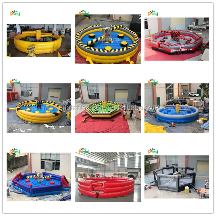 Inflatable Meltdown Zone - Ultimate Adult Wipeout Game