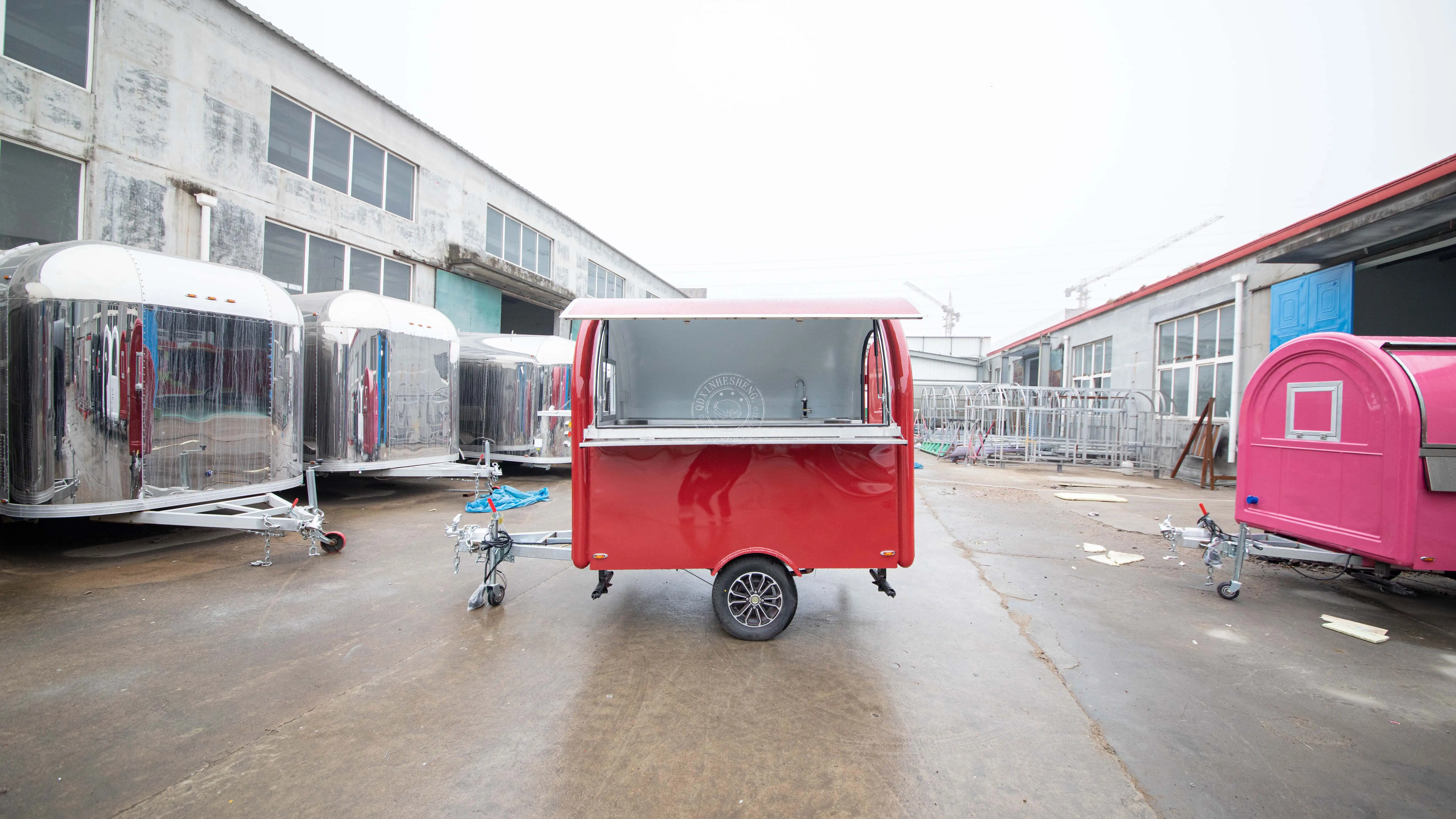 Mobile Food Truck with Full Kitchen - Dessert Cart for Sale