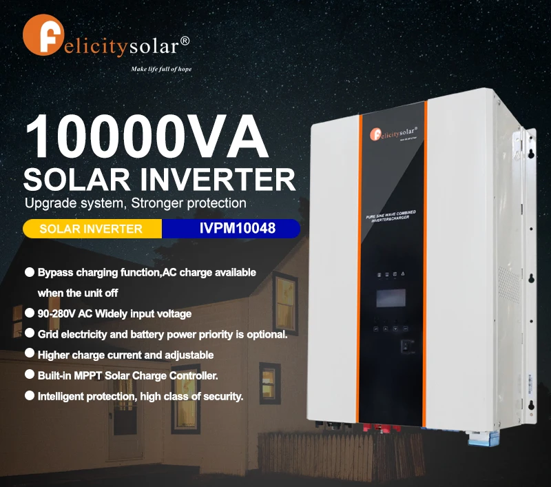 Felicity Solar off-Grid Inverter 10kva - Pure Sine Wave