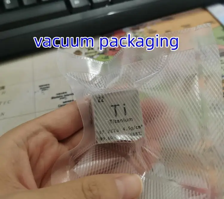 Metal Hf Cube Tungsten Cubes 10 Mm Periodic Table Format High Purity 99 ...