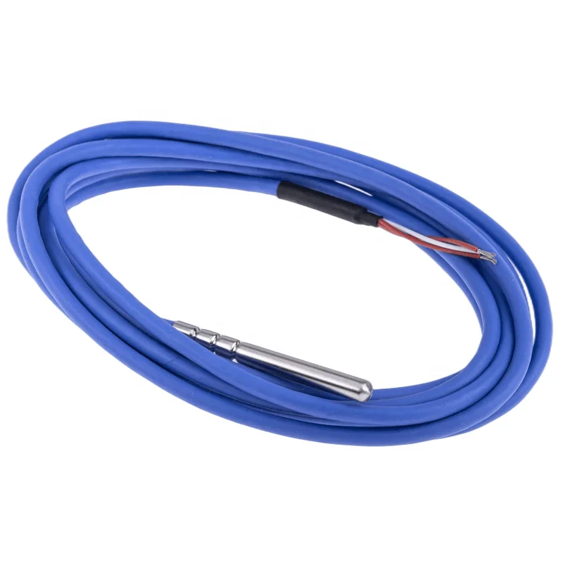 Class A PT100 RTD Temperature Sensor - 6mm Stainless Steel Tip