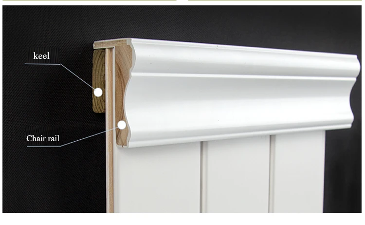 Indoor Fluted Interior Wainscot Mdf Decorative Wall Panel Wood Tv Wall ...