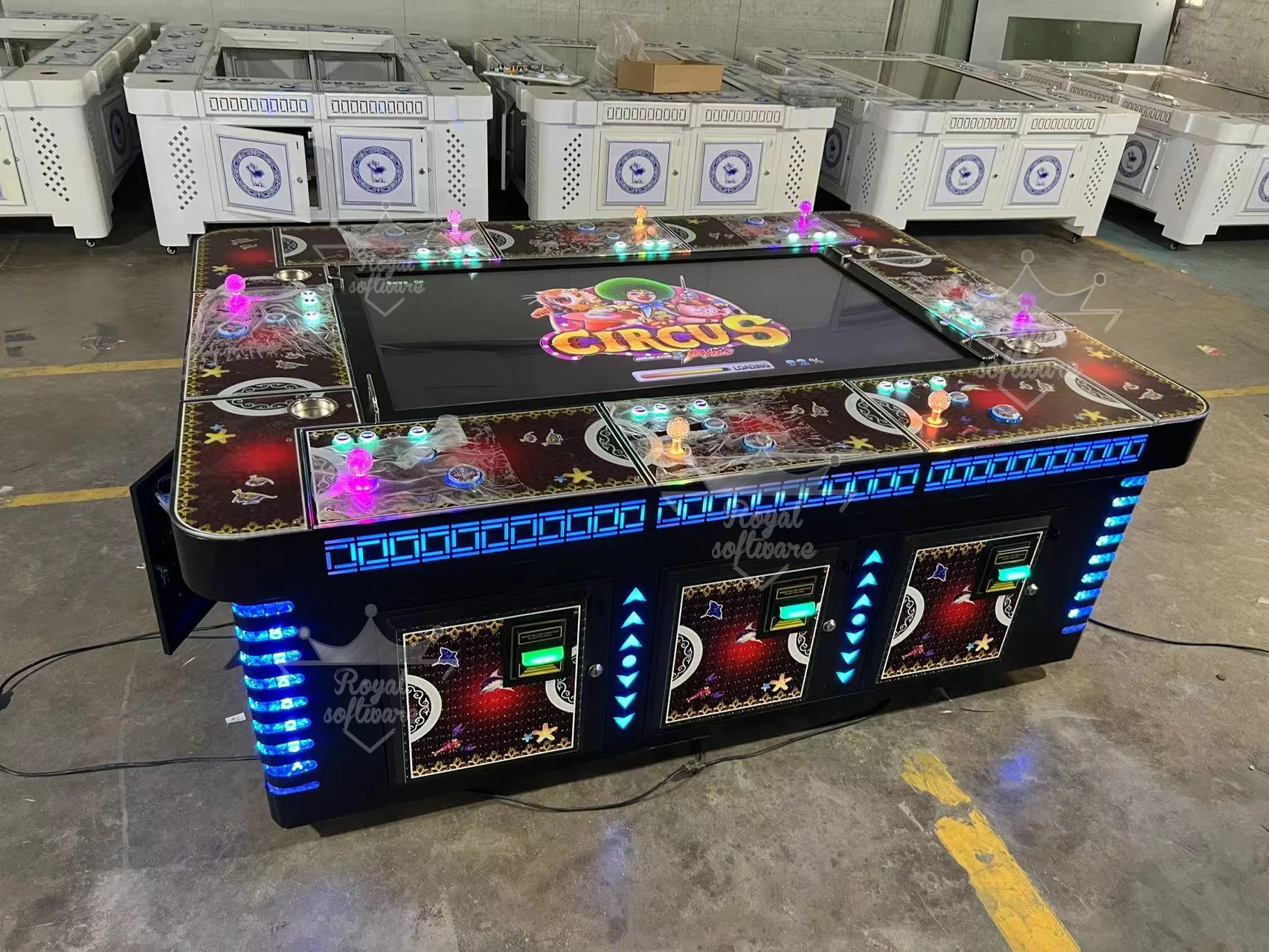 USA Market New IGS Arcade Fish Game Machine Golden Ocean Fish Game Kit Fish Cabinet Table ...