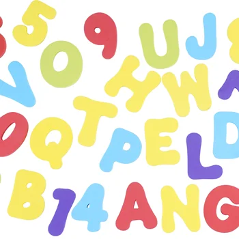 Bath Tub Alphabet Set Assorted 36 Piece Eco Eva Numbers Child Toys ...