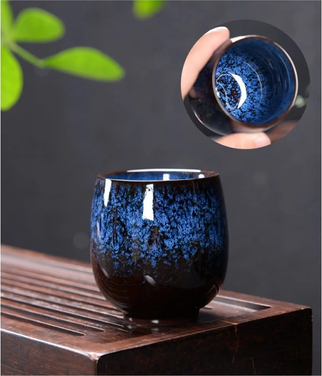 High Quality Custom Logo Professional Colored Glaze 220cc Cappuccino ...