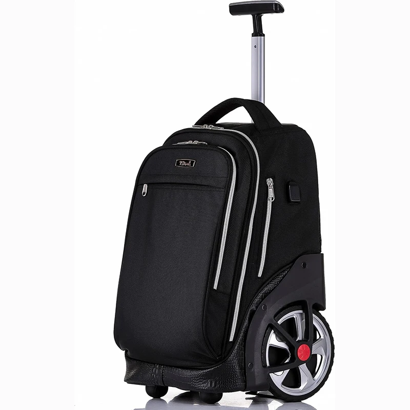Free sample Rolling Wheeled Backpack for Business Travel, Wheeled ...