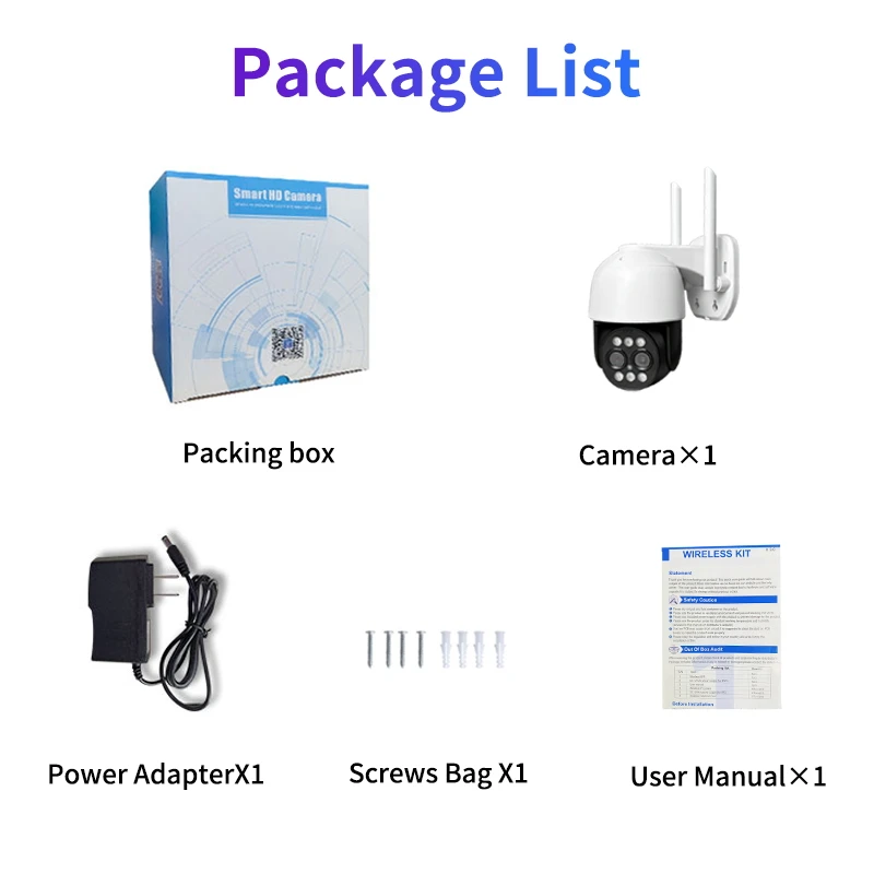 Zxsd High Quality Dual Lens 10x Zoom 4mp Security Camera Wireless ...